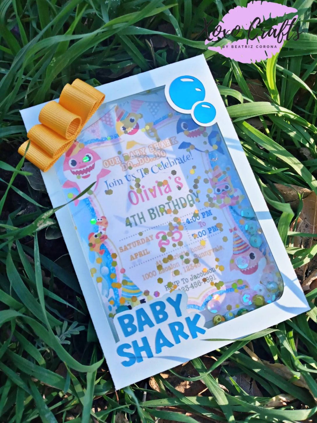 Shaker Birthday Invitation Invitation Shaker Barbie - Etsy UK