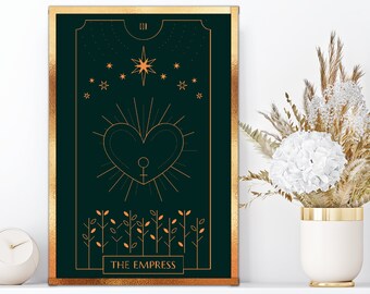 Tarot Card Poster | Etsy