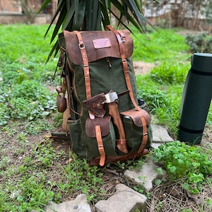 80L - 70L - 60L - 50L | Backpack |black, Brown, Green | Camping ...