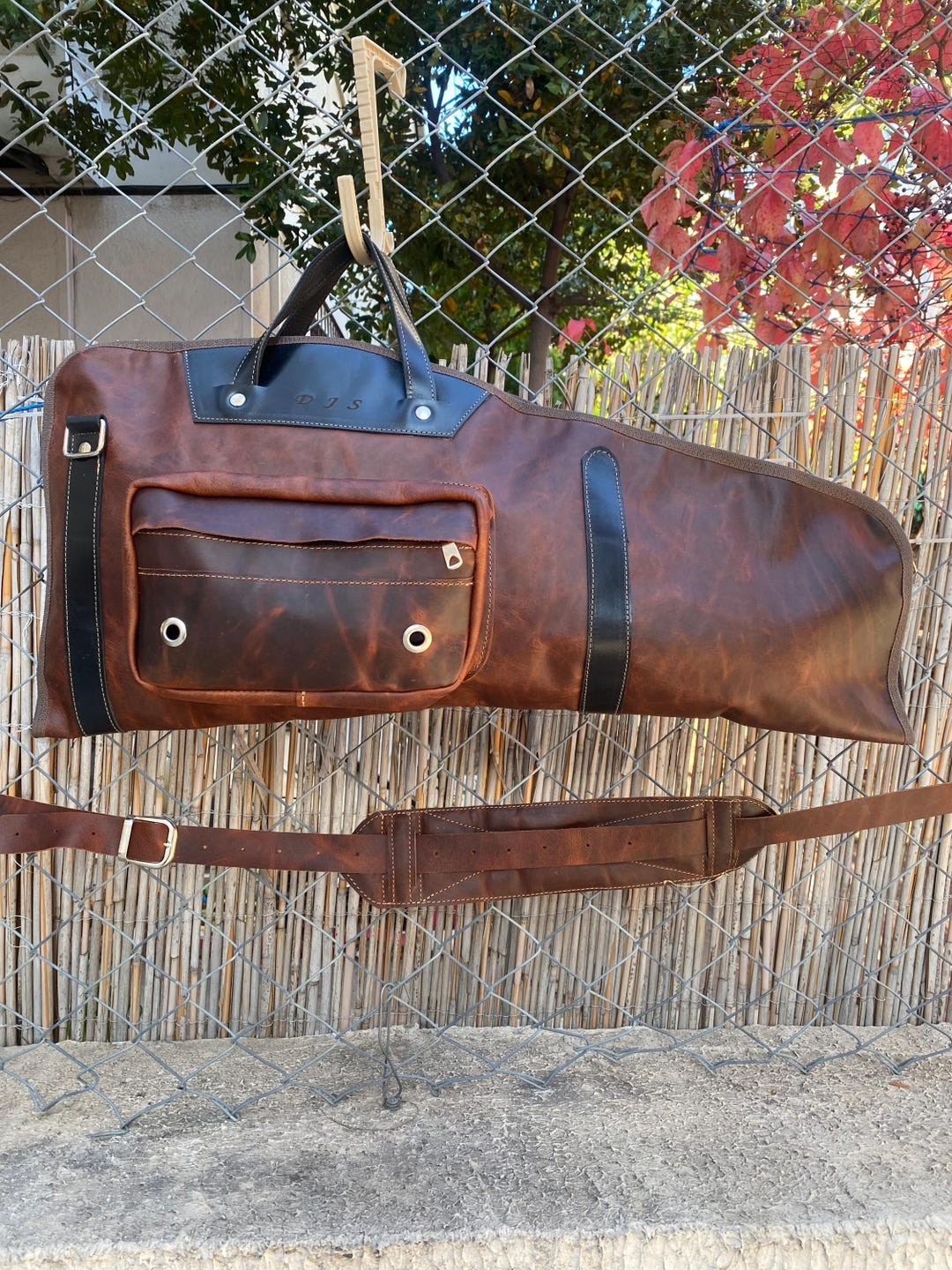 Handmade | Double Leather Breakdown Shotgun Case | Leather | Shotgun ...