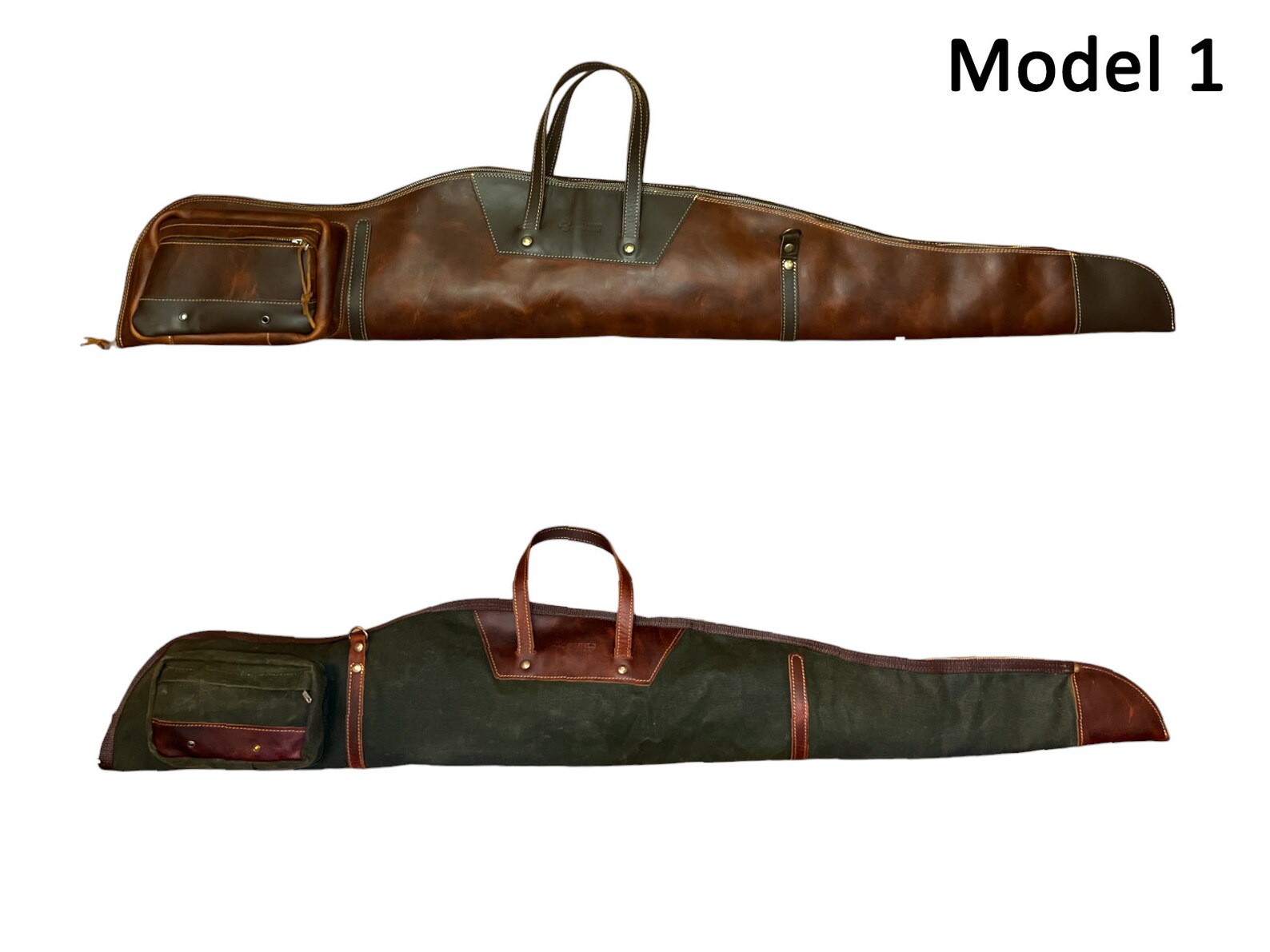 Handmade 9 Model | Leather Rifle Bag | Canvas Rifle Bag | Waxed Canvas ...