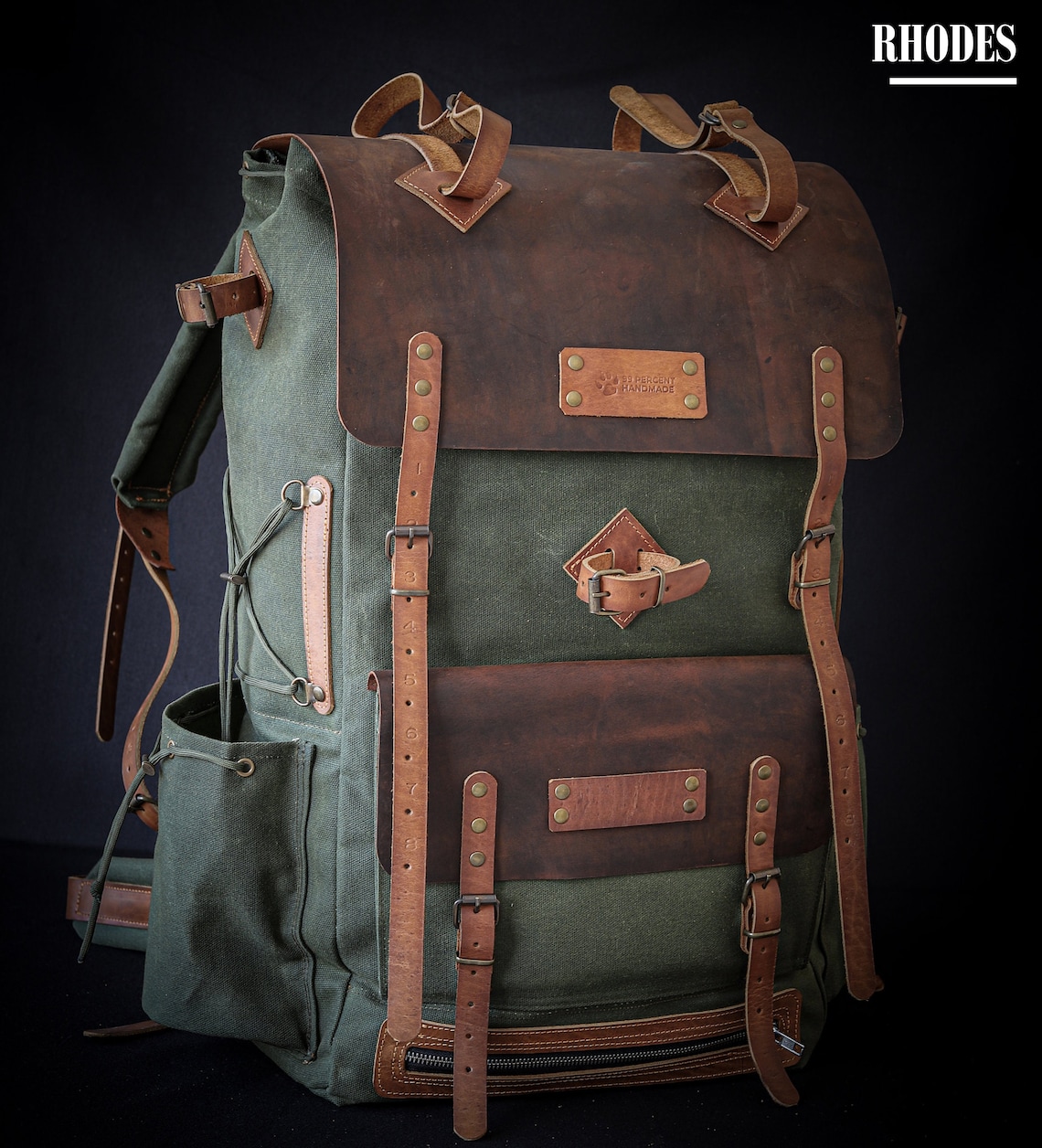 Bushcraft Backpack | Camping Backpack | Rucksack | Bag | Leather ...