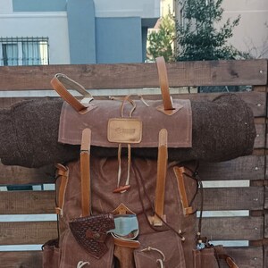 Primitive Backpack Velcro Connectors Hiking Backpack No Metals 80L to ...