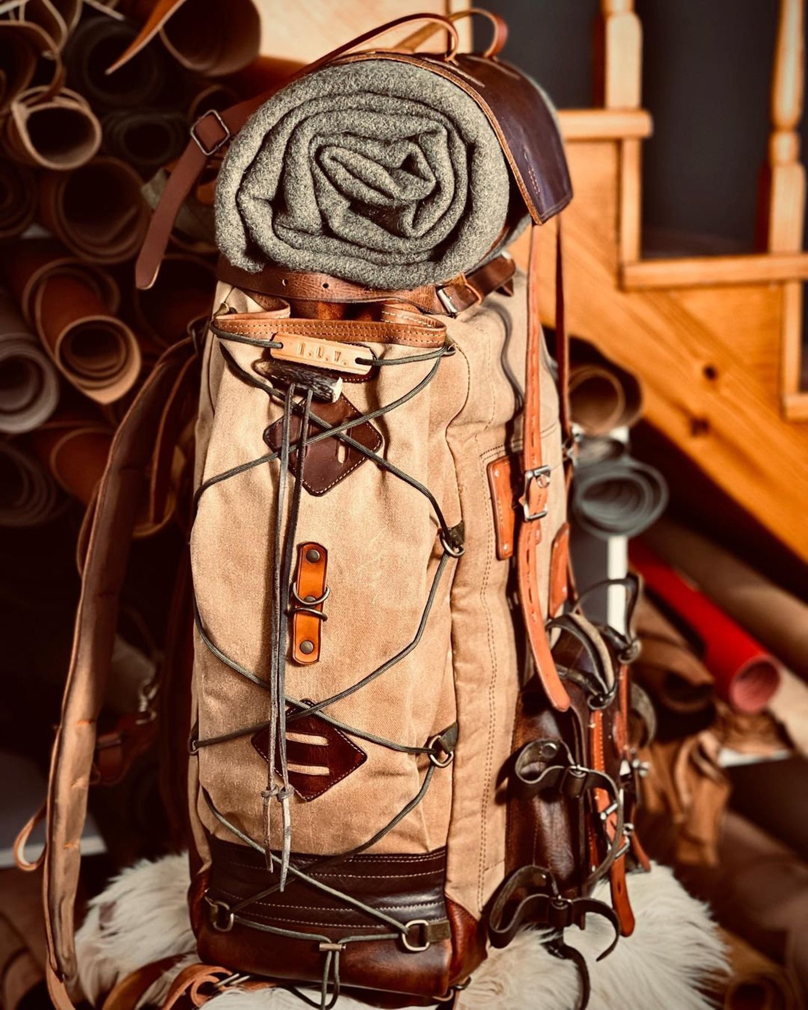 200USD Discount | Bushcraft Design Finalist | Handmade Leather and ...