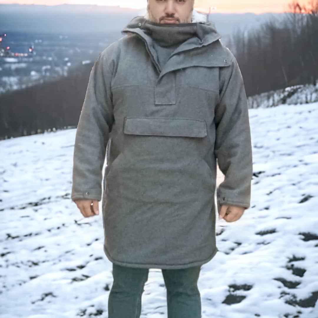 Bushcraft Tailormade Bespoke Anorak, You Will Be Ready for Adventure, Best Protection for Cold ...