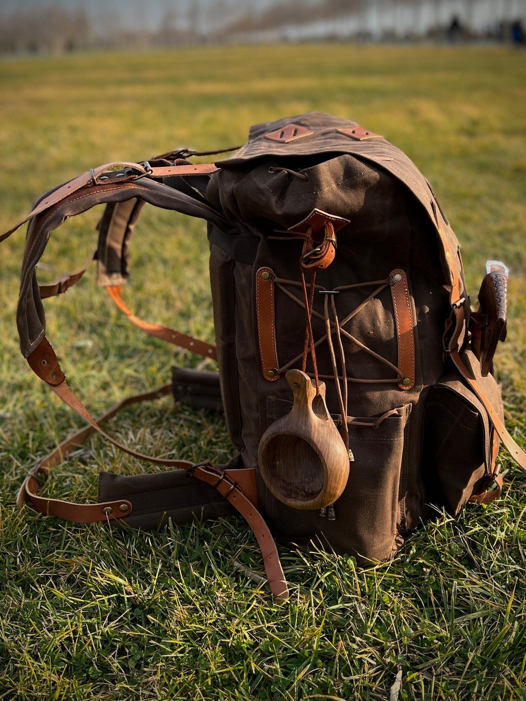 30L to 80L | Artemis | Camping Backpack | Bushcraft Backpack | Handmade ...