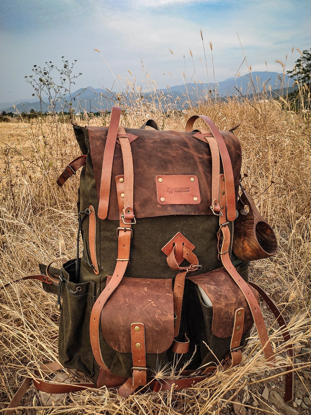 Hiking Backpack | Camping Backpack | Buschraft Backpack | Extra Large ...