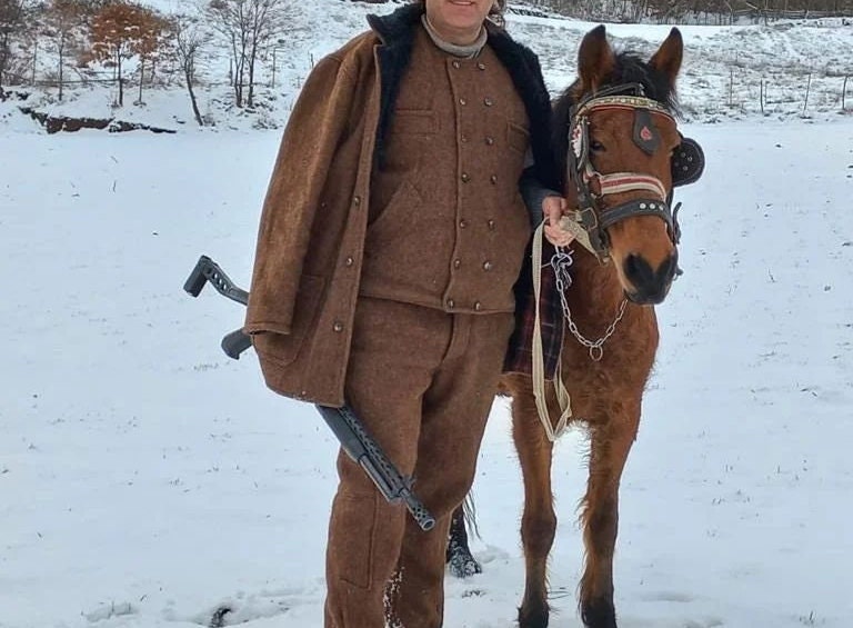 Bushcraft Handmade Brown Pants and Vest, Please Enter Body Sizes When ...