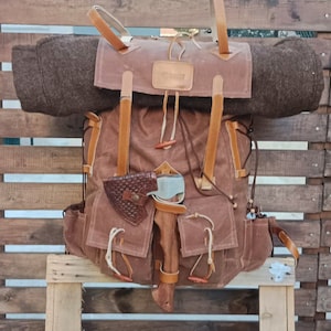 Primitive Backpack | Velcro Connectors | Hiking Backpack | No Metals ...