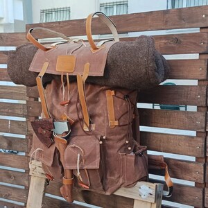 Primitive Backpack Velcro Connectors Hiking Backpack No Metals 80L to ...