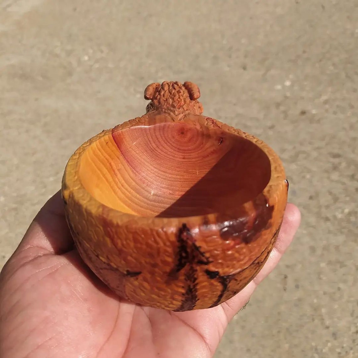 Dragon Kuksa, Bushcraft Handmade Kuksa, Wooden Mug Lion Claw Model ...