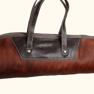 Handmade | Leather Rifle Bag | Canvas Rifle Bag | Waxed Canvas ...