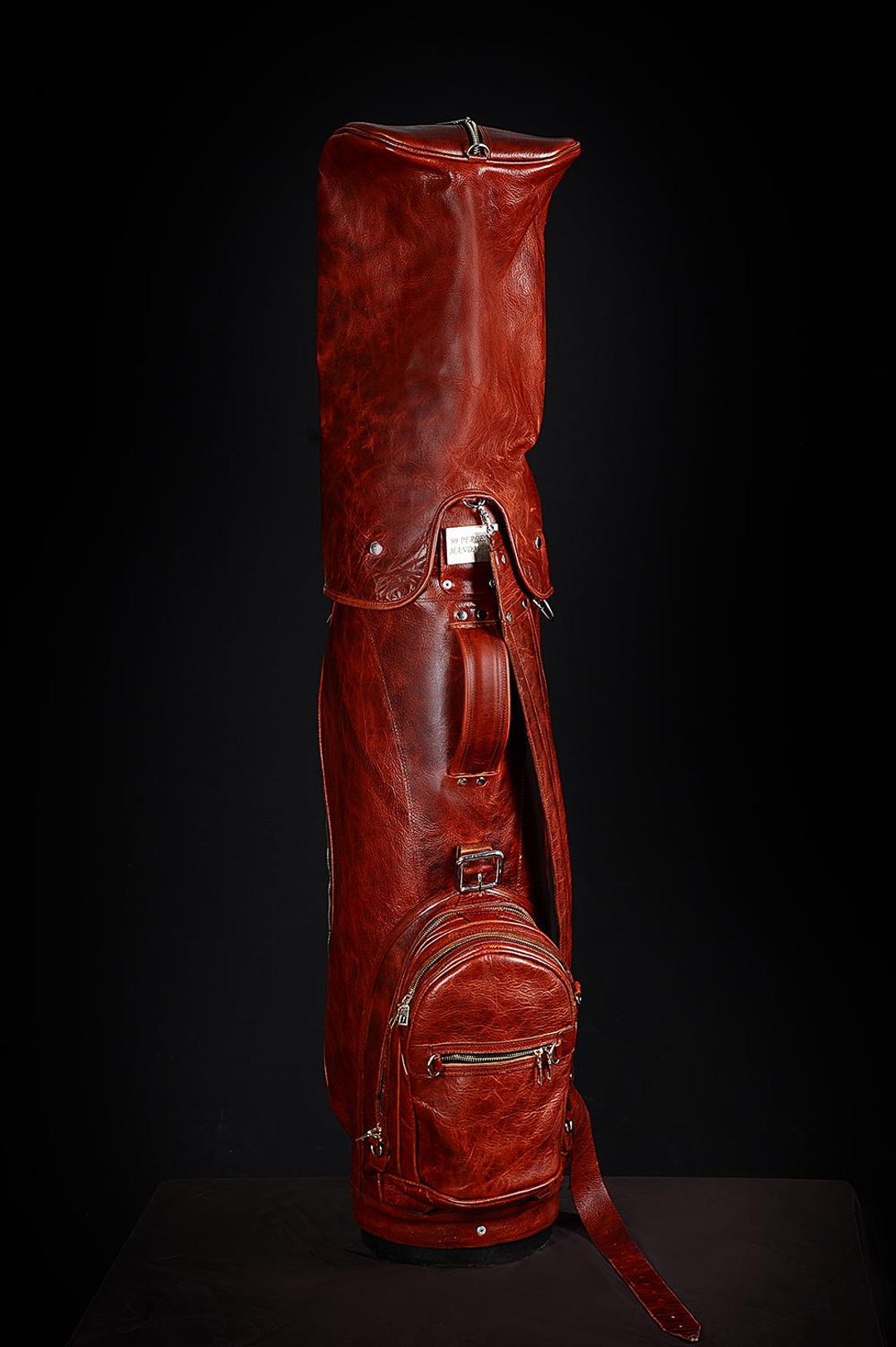 Handmade Leather Golf Bag | Tailor Made | Leather Golf Stand | Leather ...