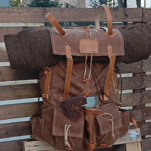 Primitive Backpack Velcro Connectors Hiking Backpack No Metals 80L to ...