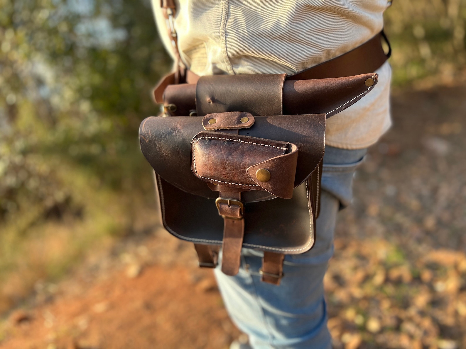 Bushcraft Belt Suspender Kit With Personalization, Load Carrying ...