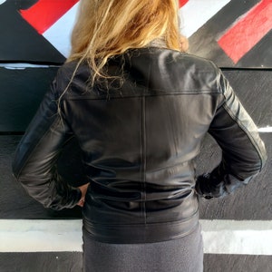 Bespoke | Handmade Leather Jacket | Black Leather Jacket | Handmade ...