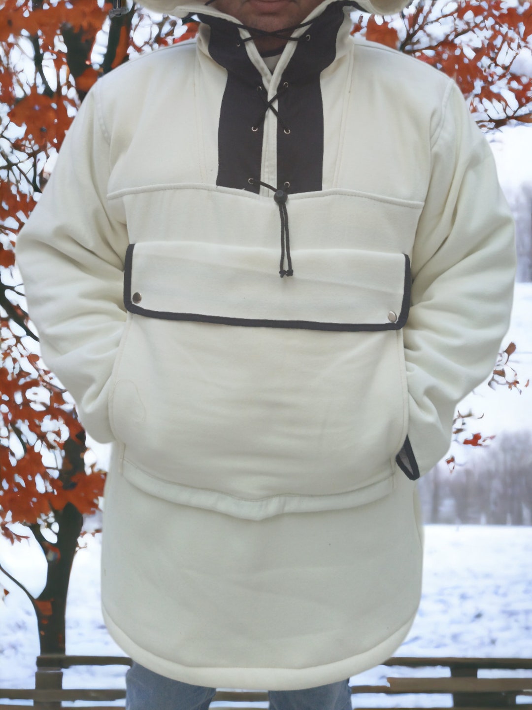 Bespoke Handmade Super Wool Anorak You Will Be Ready for Adventure ...