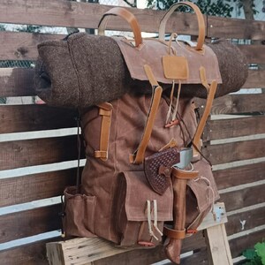 Primitive Backpack Velcro Connectors Hiking Backpack No Metals 80L to ...