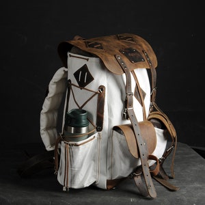 Beach Backpack | Spring-summer Backpack | Waterproof Soft Canvas and ...