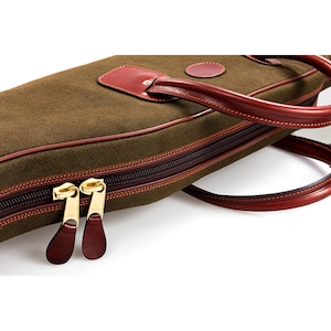 Handmade | Leather Rifle Bag | Canvas Rifle Bag | Waxed Canvas ...