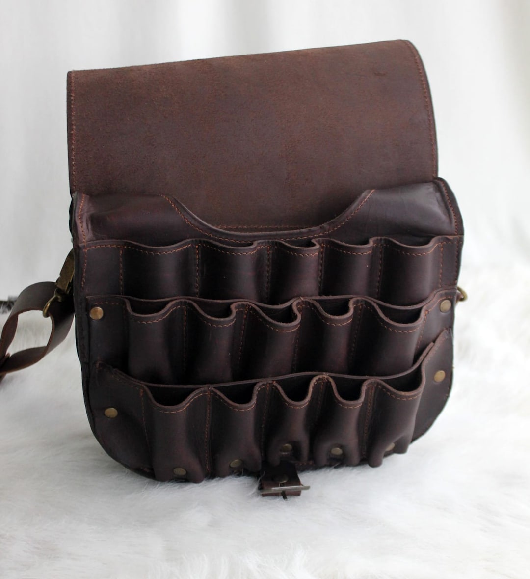 Handmade | Cartridge Bag | Hunting Belt and Suspenders Kit With ...
