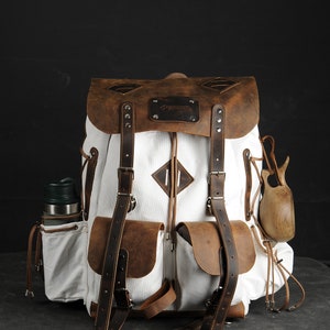 Beach Backpack | Spring-summer Backpack | Waterproof Soft Canvas and ...