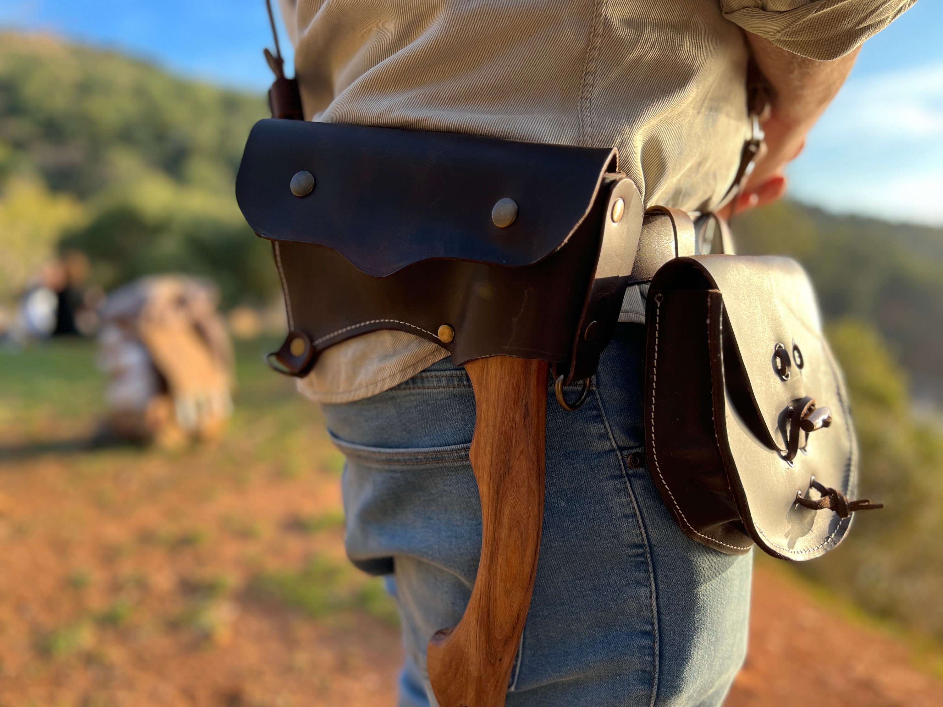 Bushcraft Belt Suspender Kit With Personalization, Load Carrying ...
