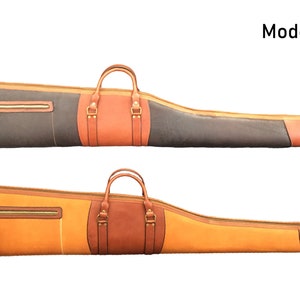 Handmade 9 Model | Leather Rifle Bag | Canvas Rifle Bag | Waxed Canvas ...