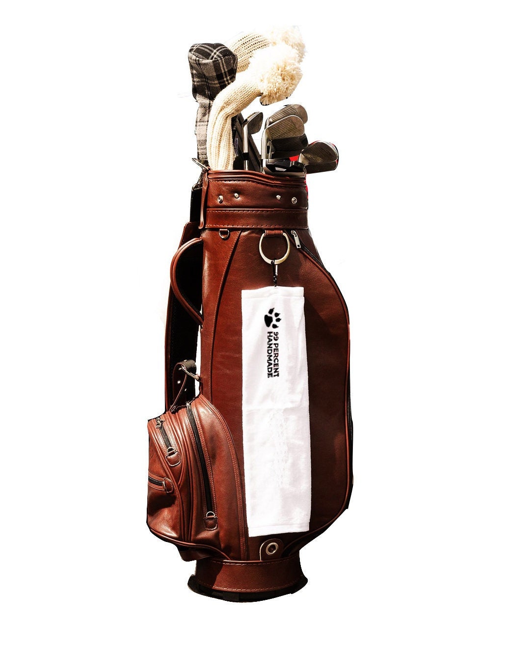 Handmade Leather Golf Bag Tailor Made Leather Golf Stand - Etsy
