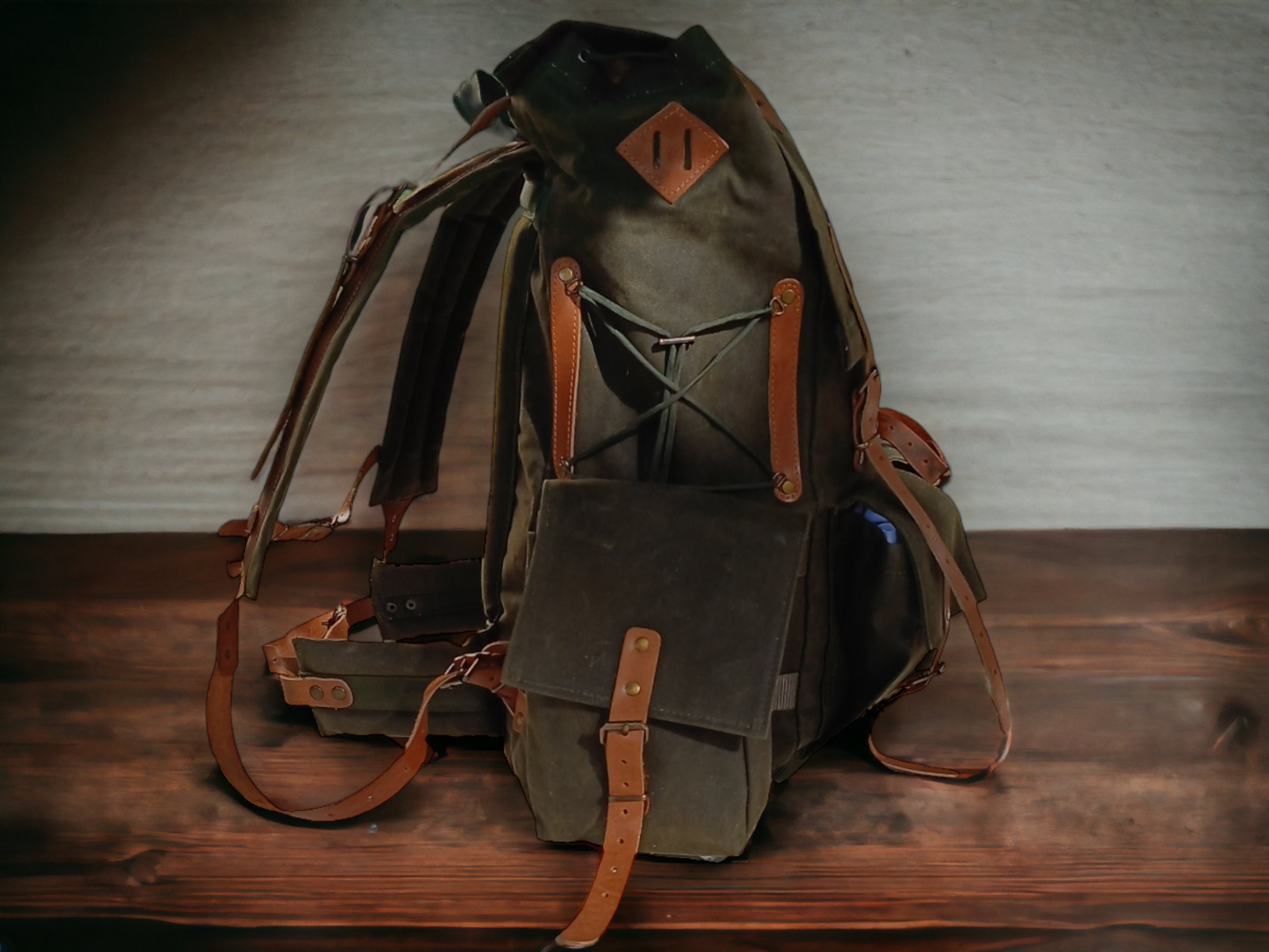 Molle Bushcraft Backpack Suitable for Bushcraft, Travel, Camping ...