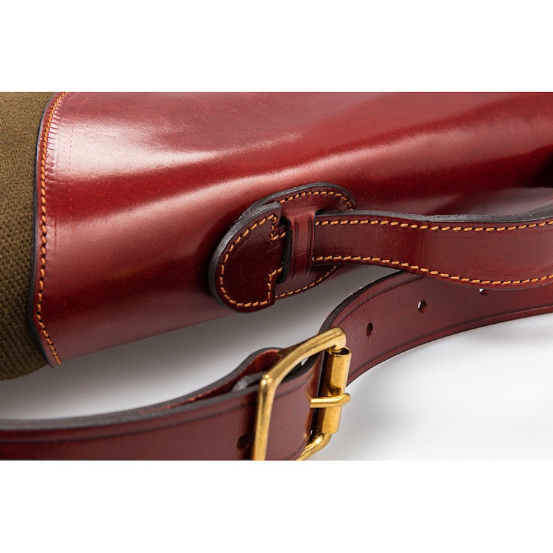 Handmade | Leather Rifle Bag | Canvas Rifle Bag | Waxed Canvas ...