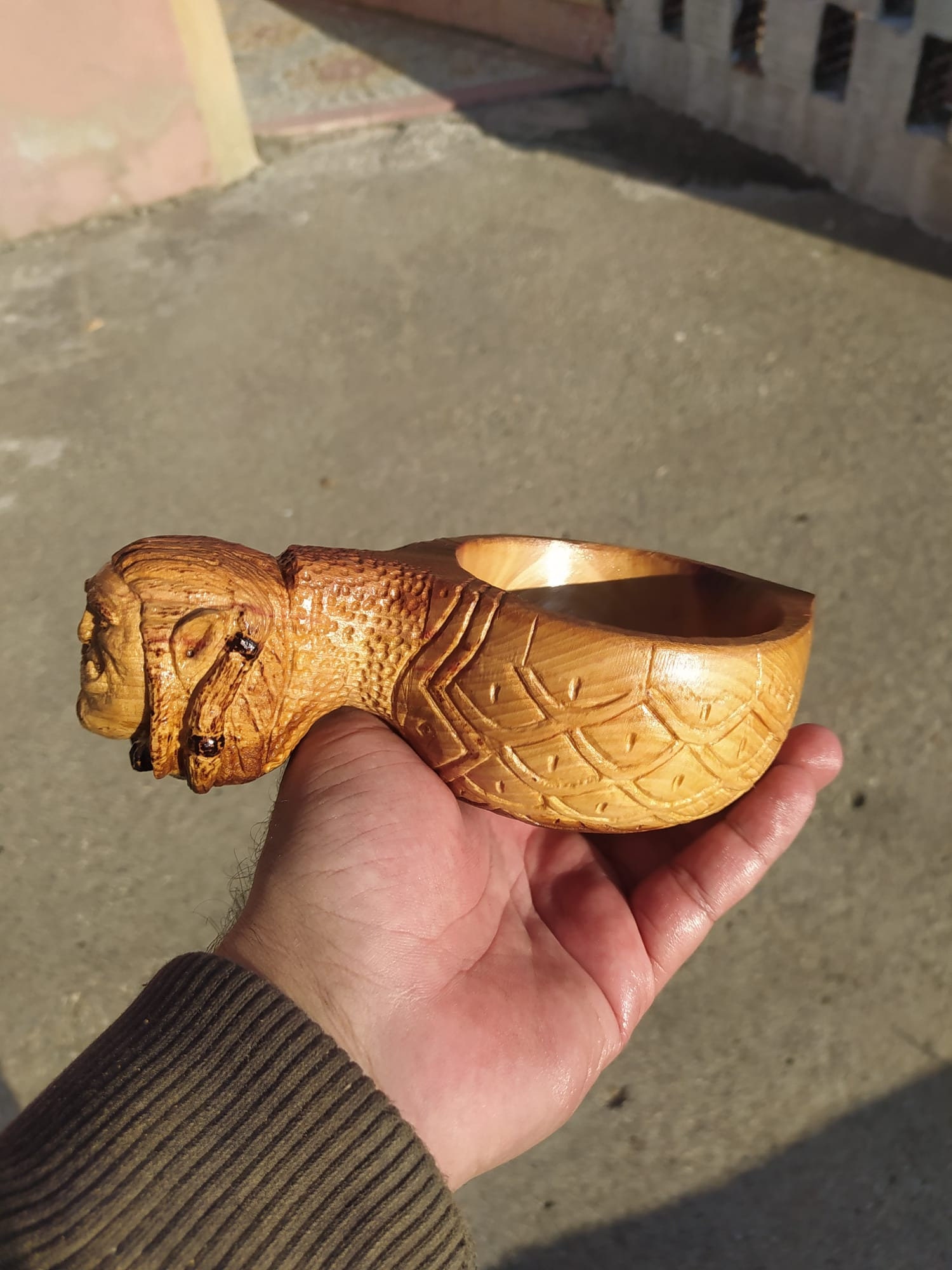 Monster Kuksa, Handmade Kuksa, Wooden Mug, Scandinavian Nordic Tea Cup ...