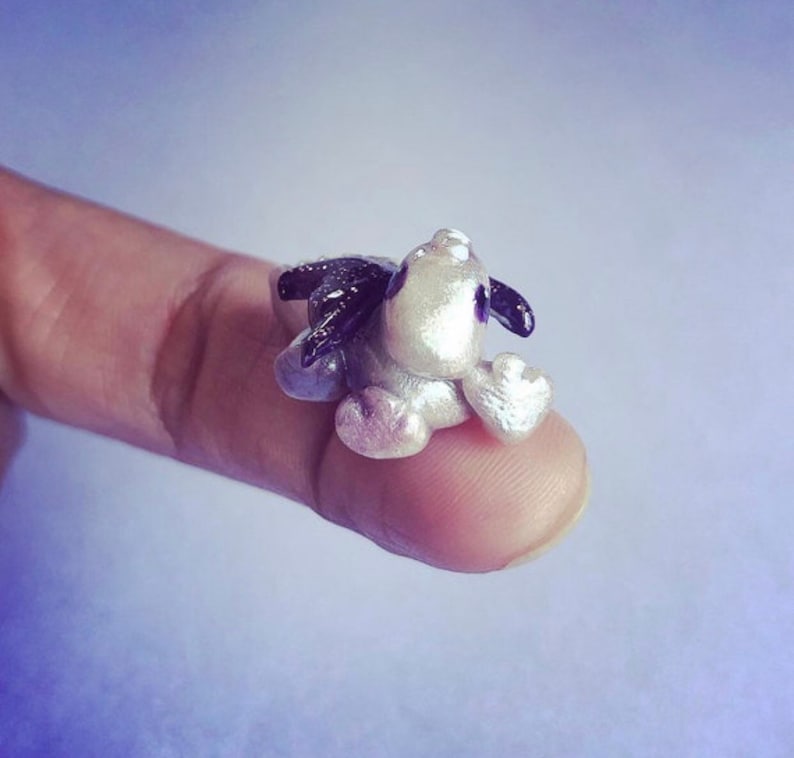 Tiny Dragon Sculpture-handmade|fantasy Creature|dragon Lover Gift ...