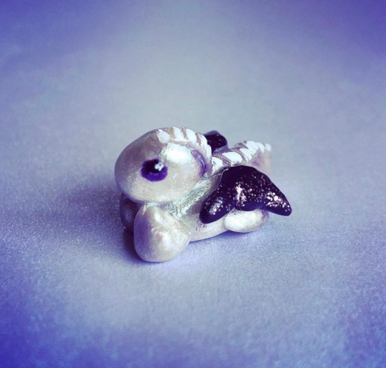 Tiny Dragon Sculpture-handmade|fantasy Creature|dragon Lover Gift ...
