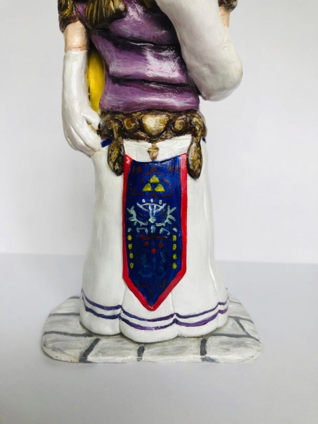 Princess Zelda Inspired Clay Sculpture-handmade|unique Game Lover Gift ...