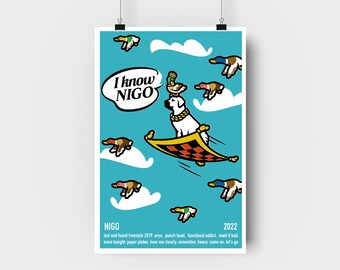 Nigo Poster - Etsy