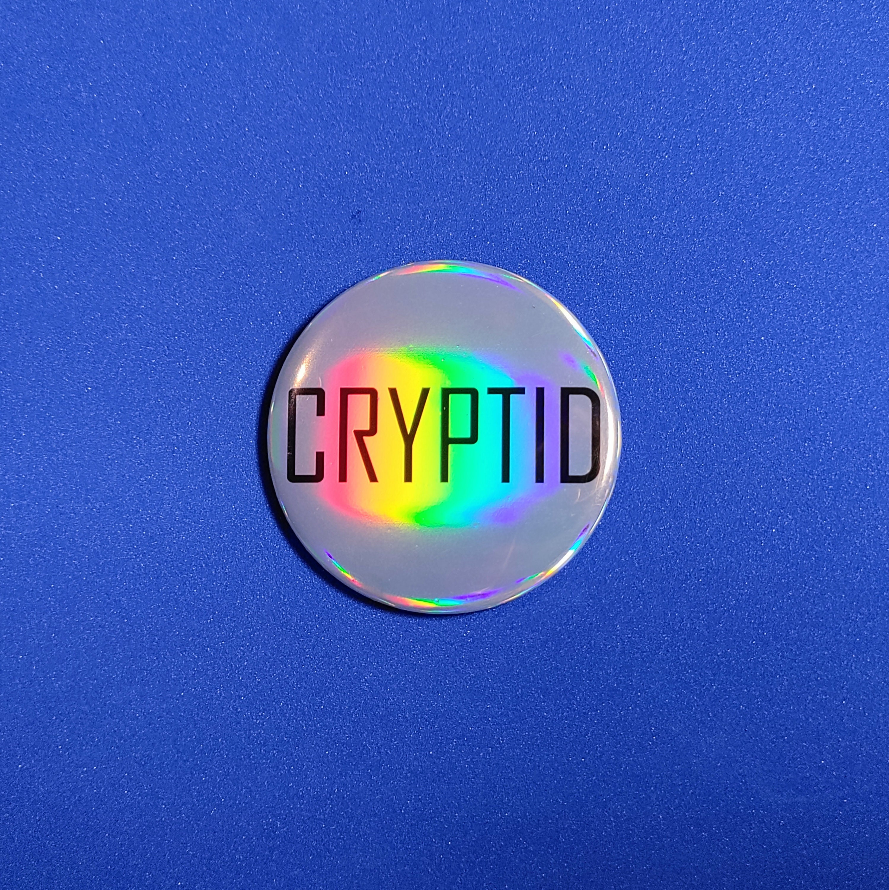 Holographic Catboy Catgirl Cryptid Monster Badges 58mm - Etsy