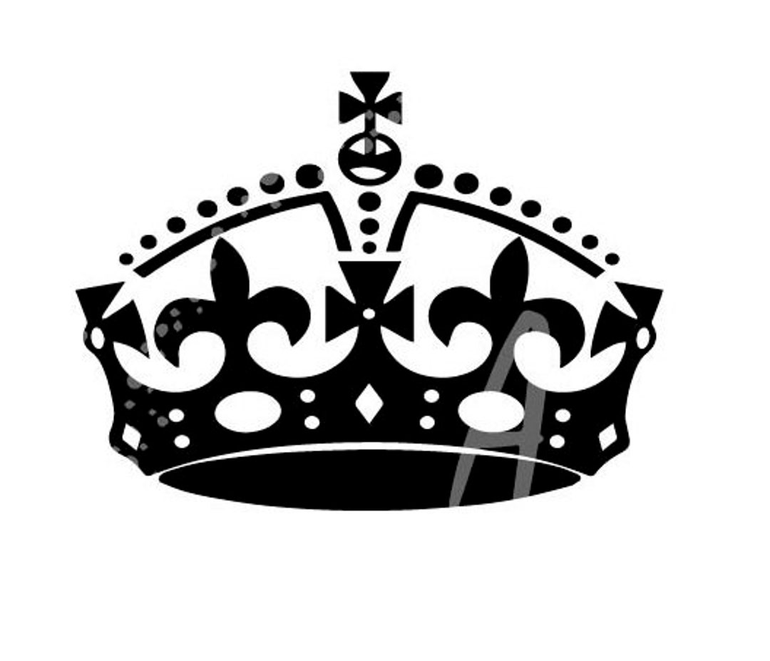 Keep Calm Crown SVG - Etsy