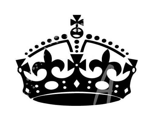 Keep Calm Crown Vector