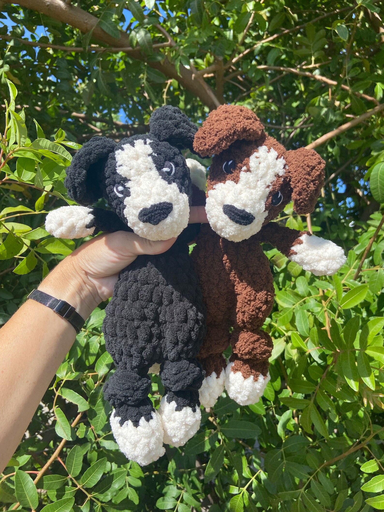 Crochet Puppy Dog Snuggler Lovey - Etsy