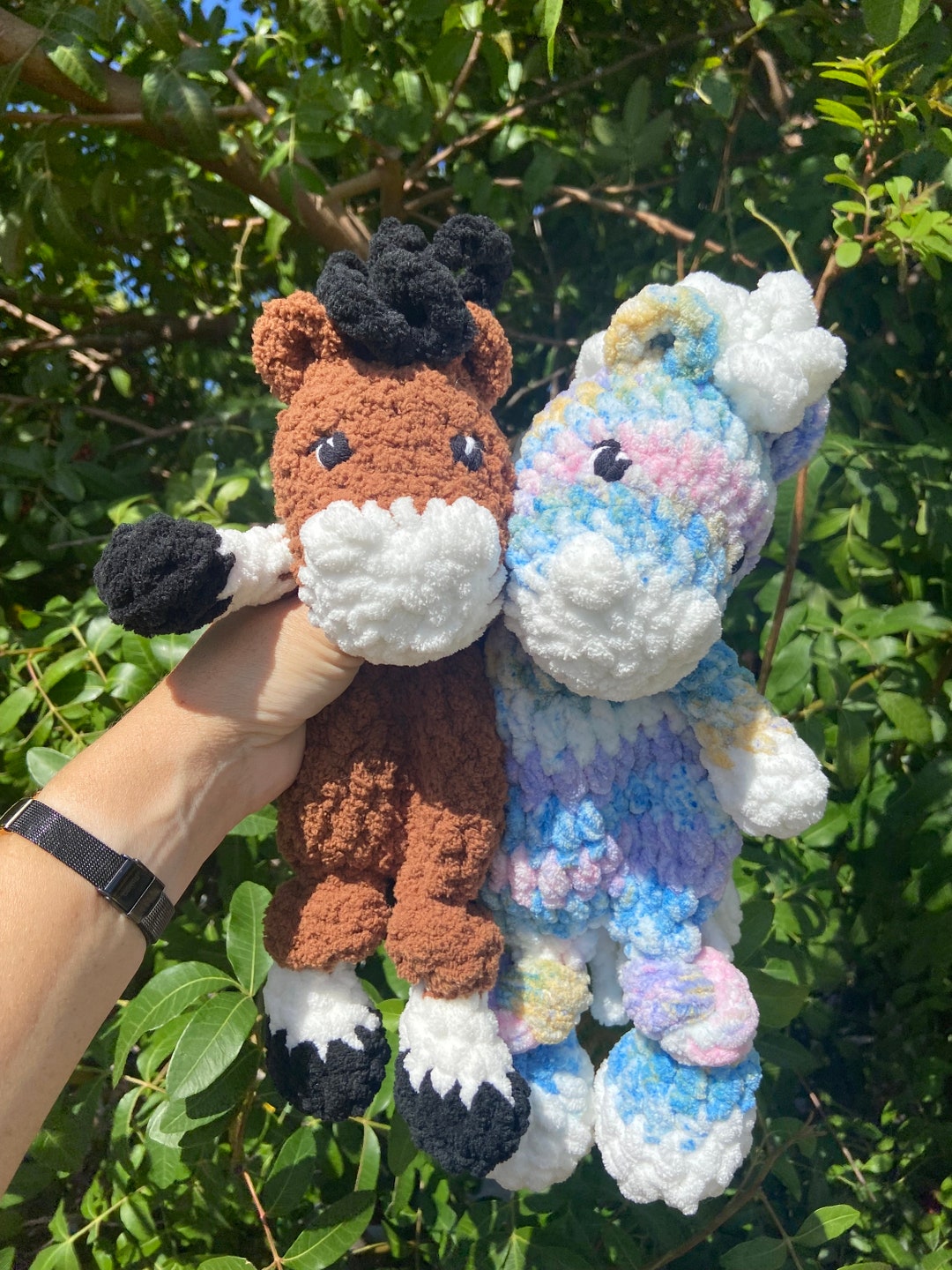 Crochet Pony Unicorn Snuggler Horse Lovey - Etsy