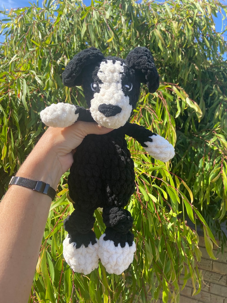 Crochet Puppy Dog Snuggler Lovey - Etsy