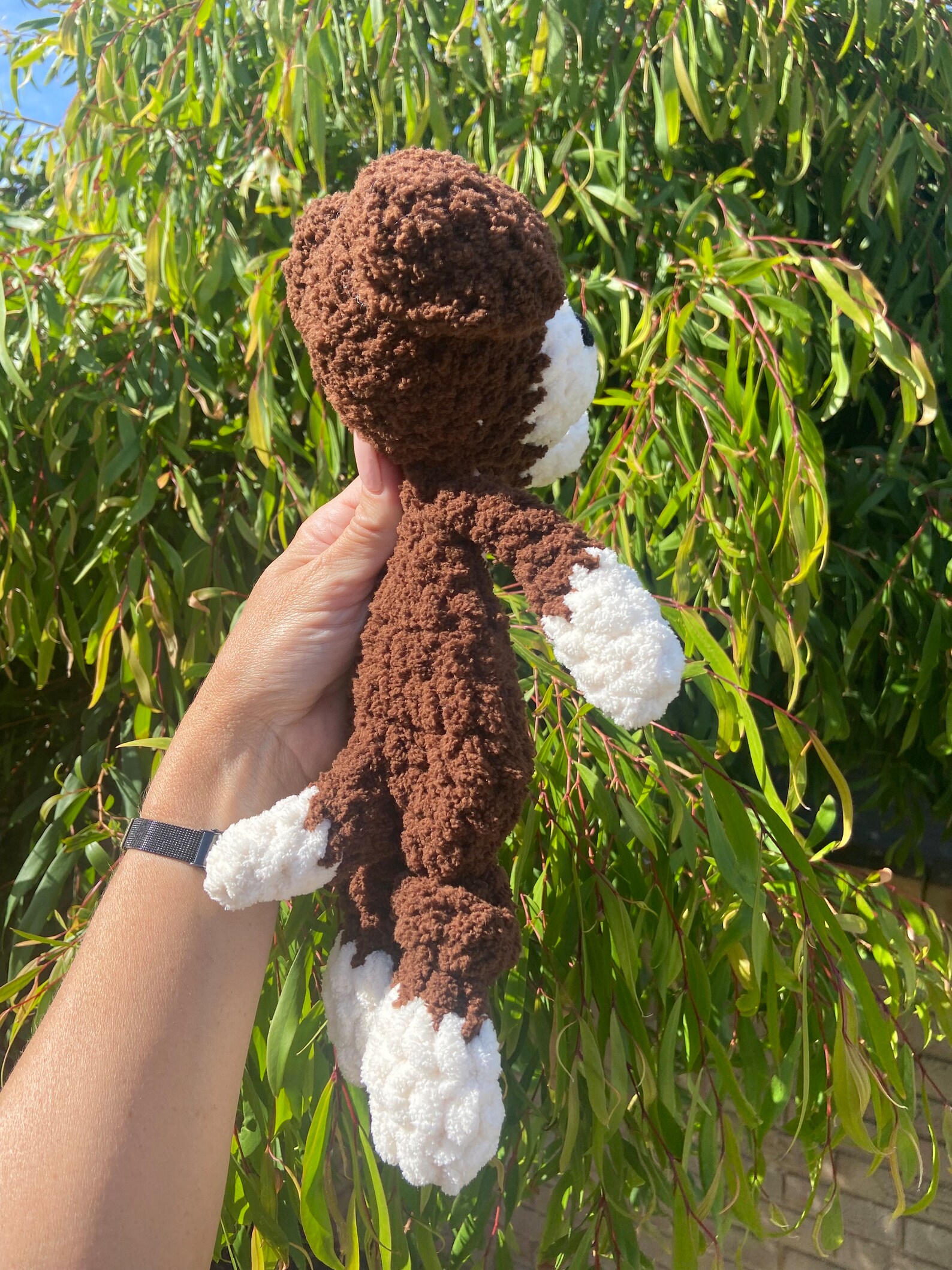 Crochet Puppy Dog Snuggler Lovey - Etsy
