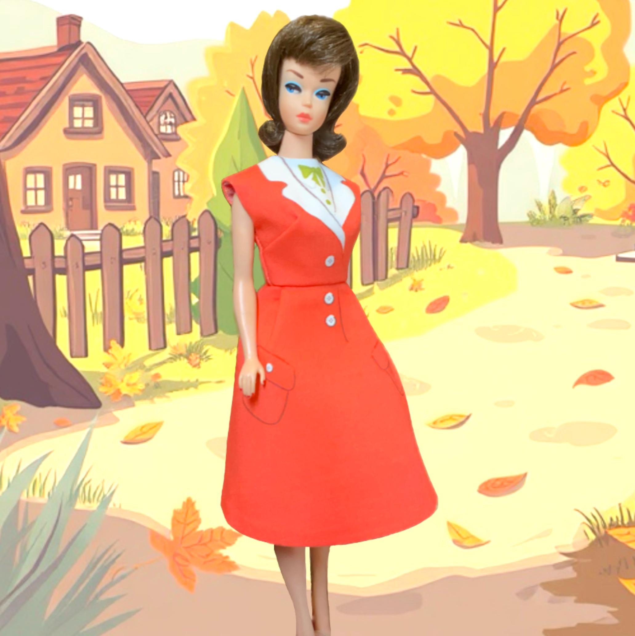 Mod Barbie | Cut N Sew Dress | DIY Doll Dress | Sewing Panel ...