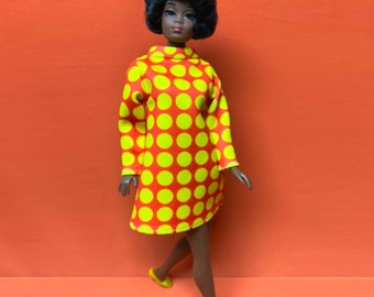 Mod Barbie Cut N Sew Dress DIY Doll Dress Sewing Panel Integrity Doll ...