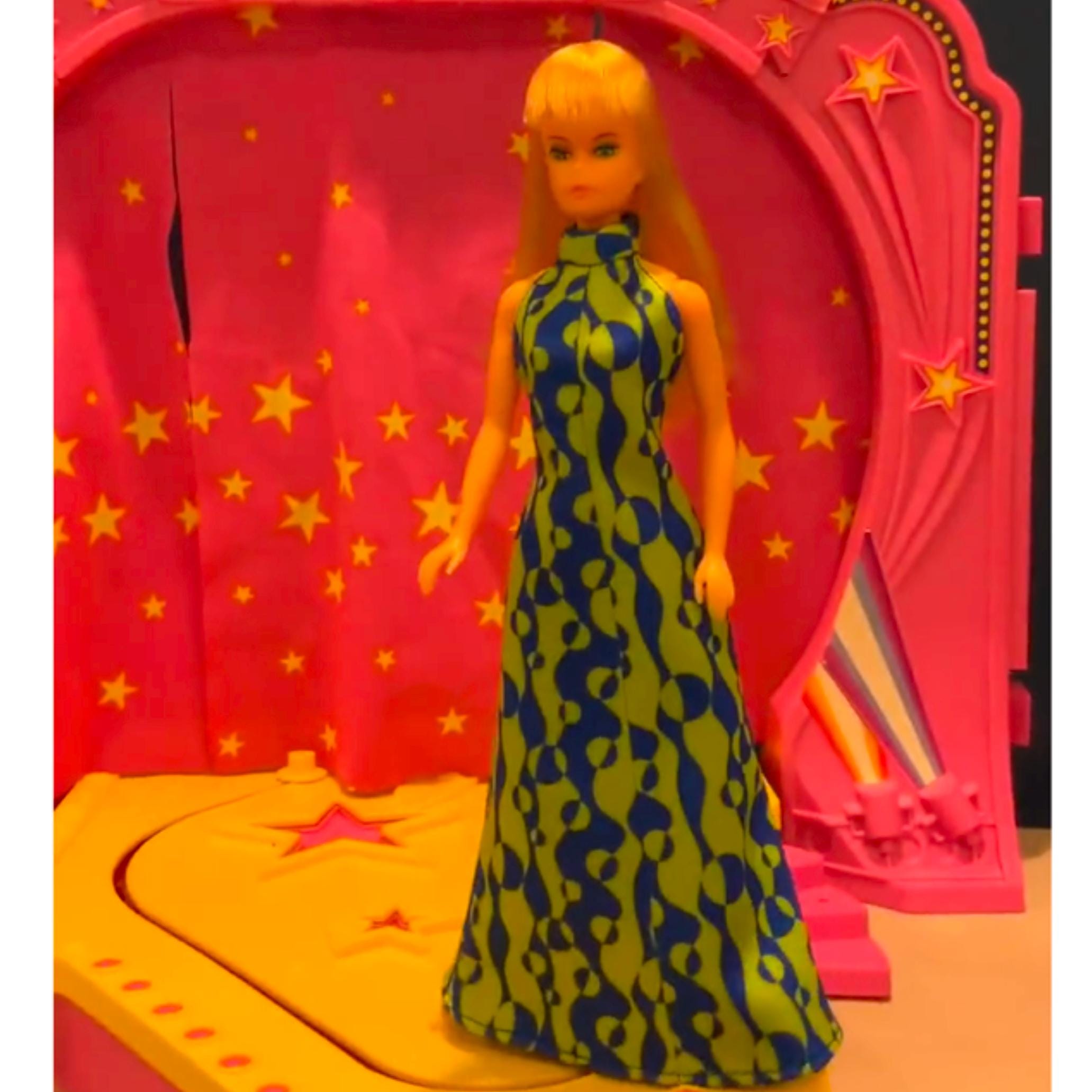 Mod Barbie Cut N Sew Dress DIY Doll Dress Sewing Panel Superstar Barbie ...