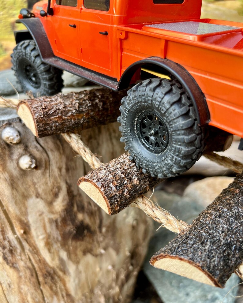 1/24, 1/18 RC Rock Crawler Bridge 1 1/2 Foot Rattlesnake Bark (18 ...
