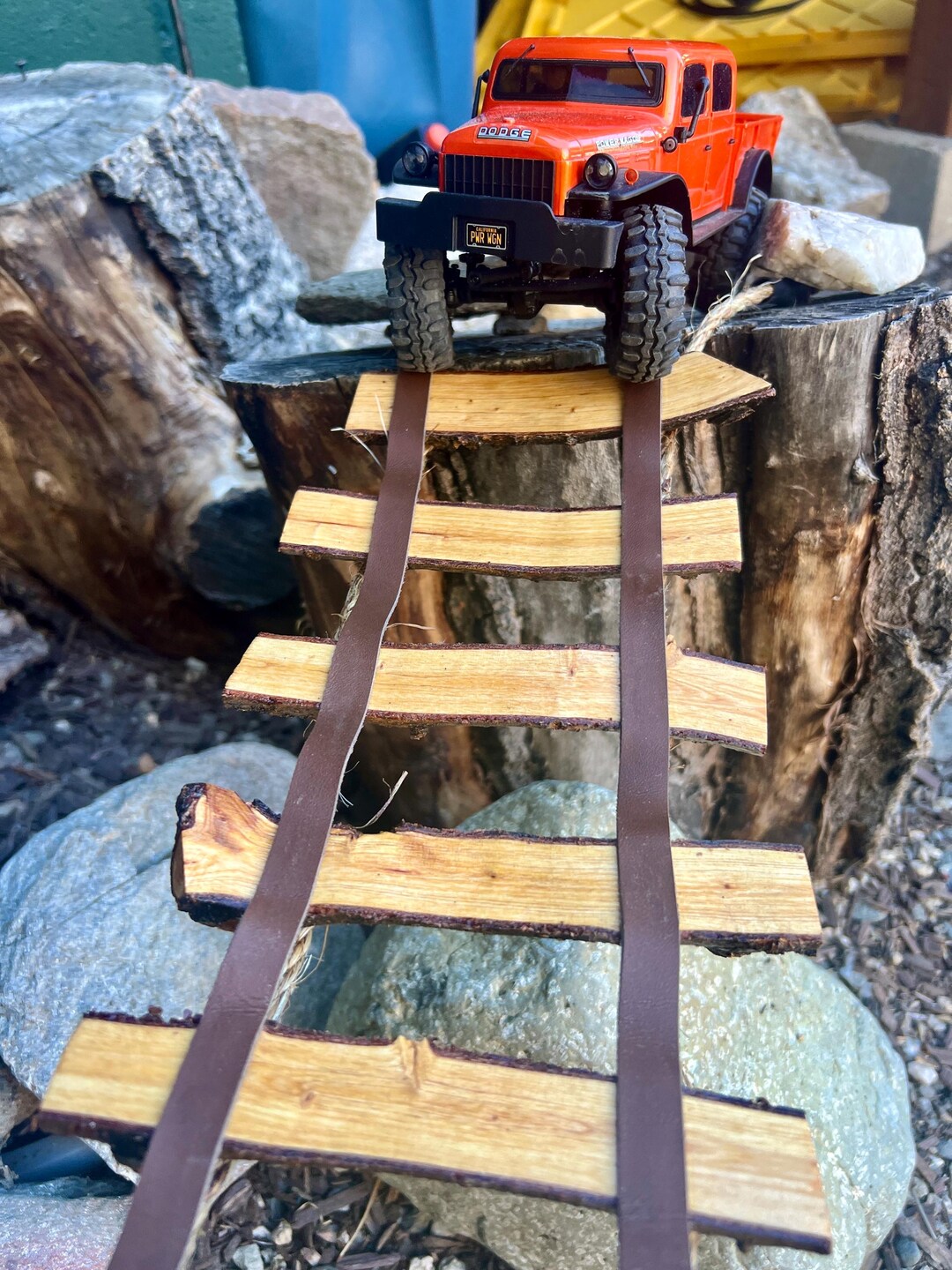 1/24, 1/18 RC Rock Crawler Bridge 1 1/2 Foot ( 21” Inch) Cottonwood ...