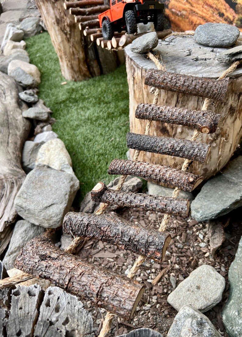 1/24, 1/18 RC Rock Crawler Bridge 1 1/2 Foot Rattlesnake Bark (18 ...