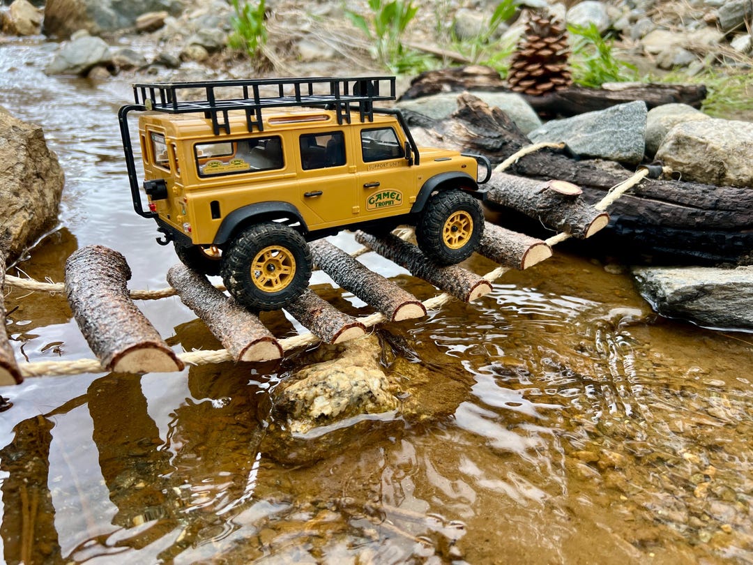 1/24, 1/18 RC Rock Crawler Bridge 1 1/2 Foot Rattlesnake Bark (17 ...